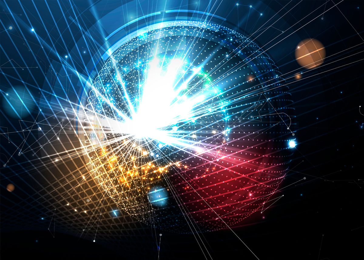 'Technology' Poster by Vs 1489 | Displate