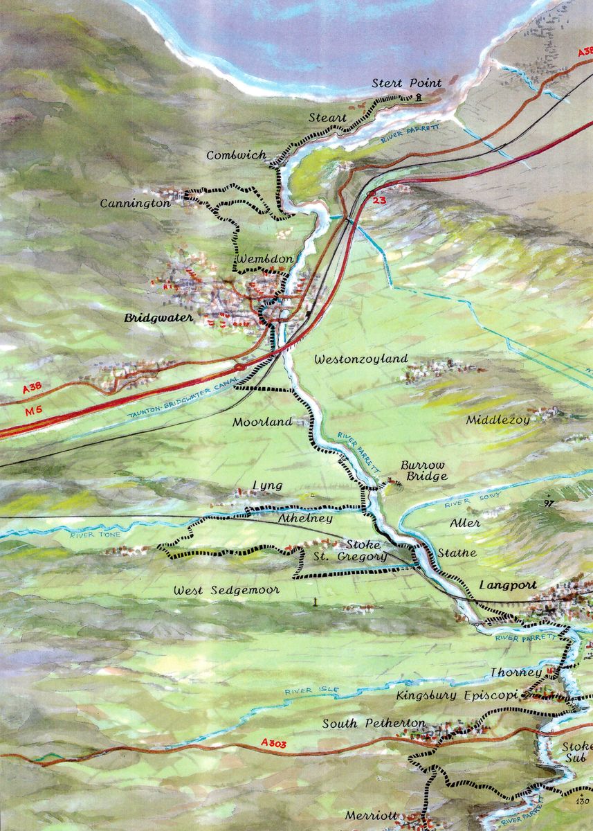 'River Parrett' Poster by Lance Jacobs | Displate