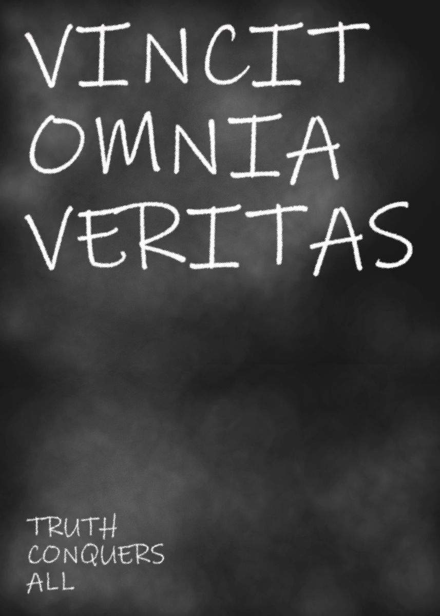 'Truth Conquers All' Poster by Josh B | Displate