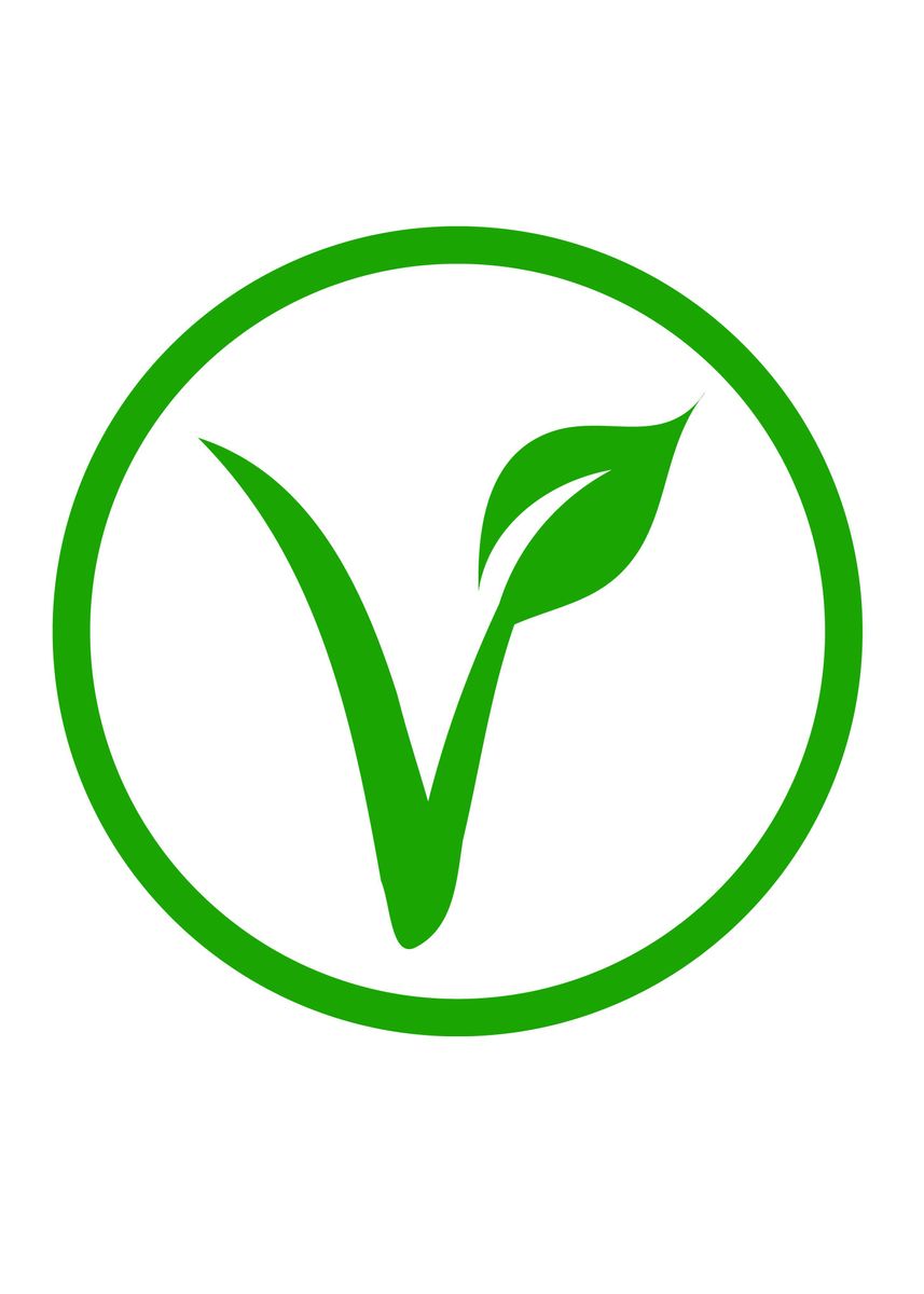 'Universal vegetarian icon' Poster by Shawlin I | Displate