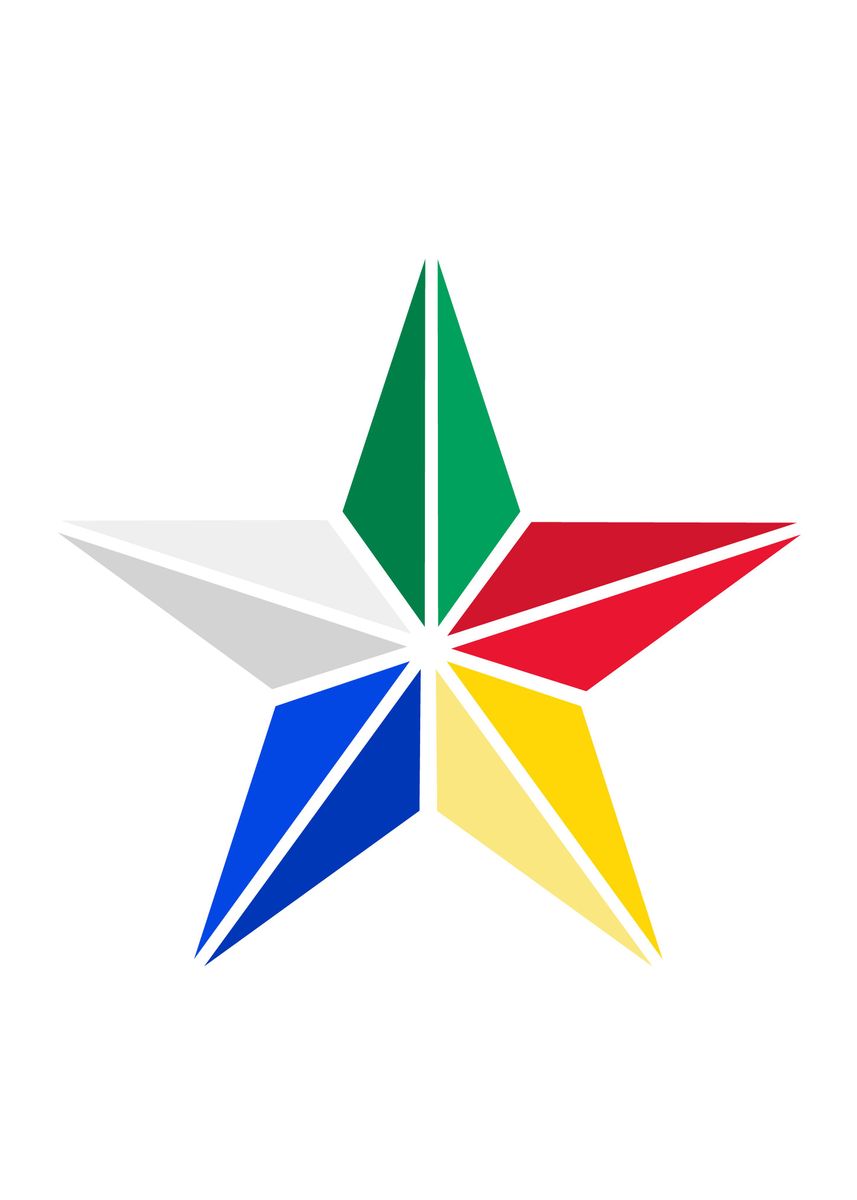 'Druze star symbol of Druze' Poster by Shawlin I | Displate