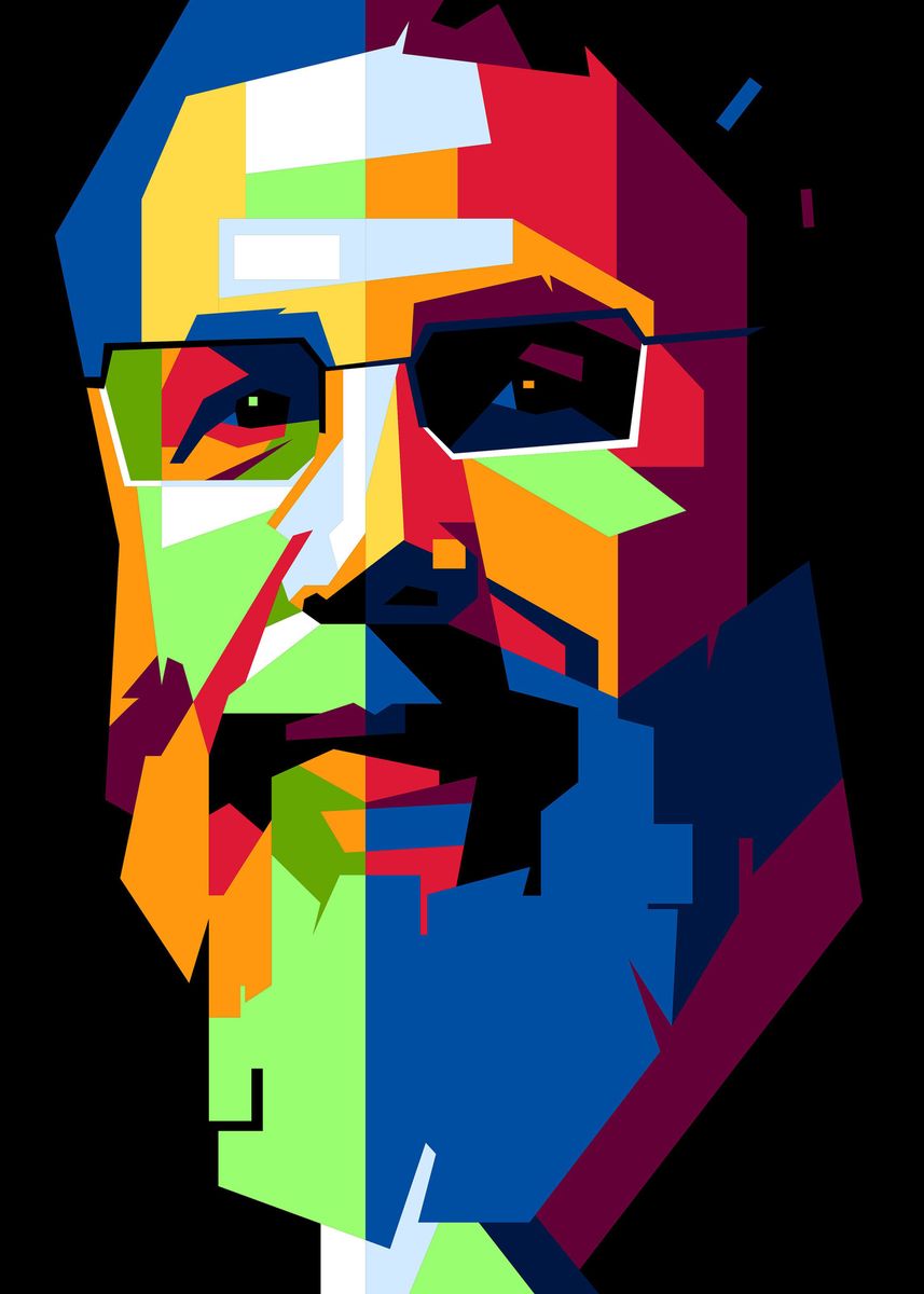 'Cat Stevens' Poster, picture, metal print, paint by Butros Galih ...