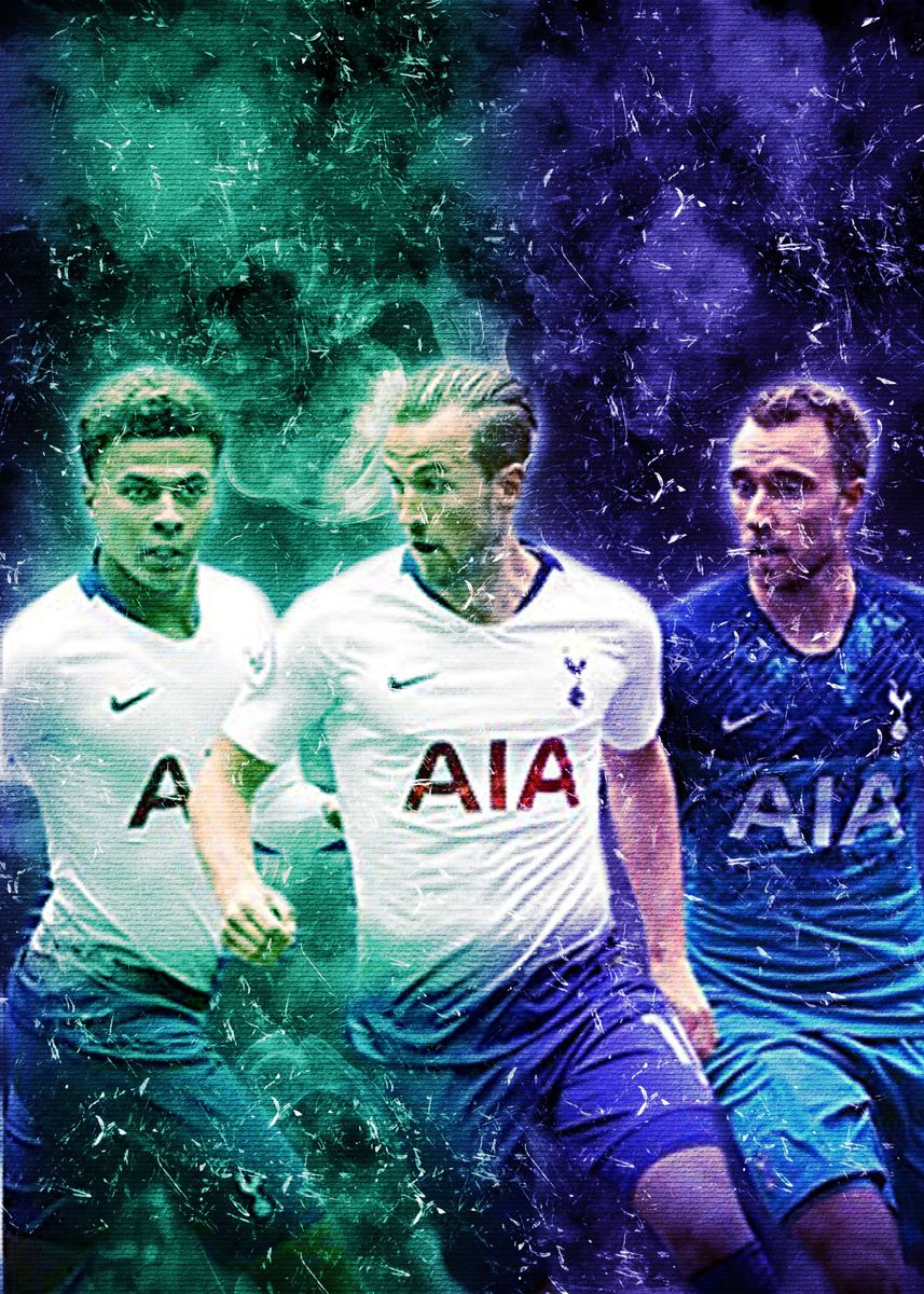 'Tottenham hotspur ' Poster, picture, metal print, paint by Muhammad ...