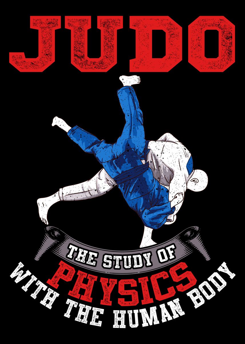 'Judo ' Poster, picture, metal print, paint by Wonderful Dream Picture ...