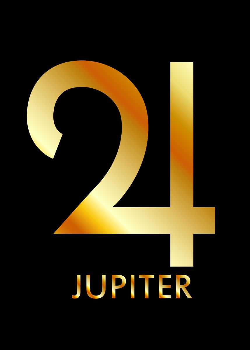 'Jupiter zodiac symbol' Poster, picture, metal print, paint by Shawlin ...