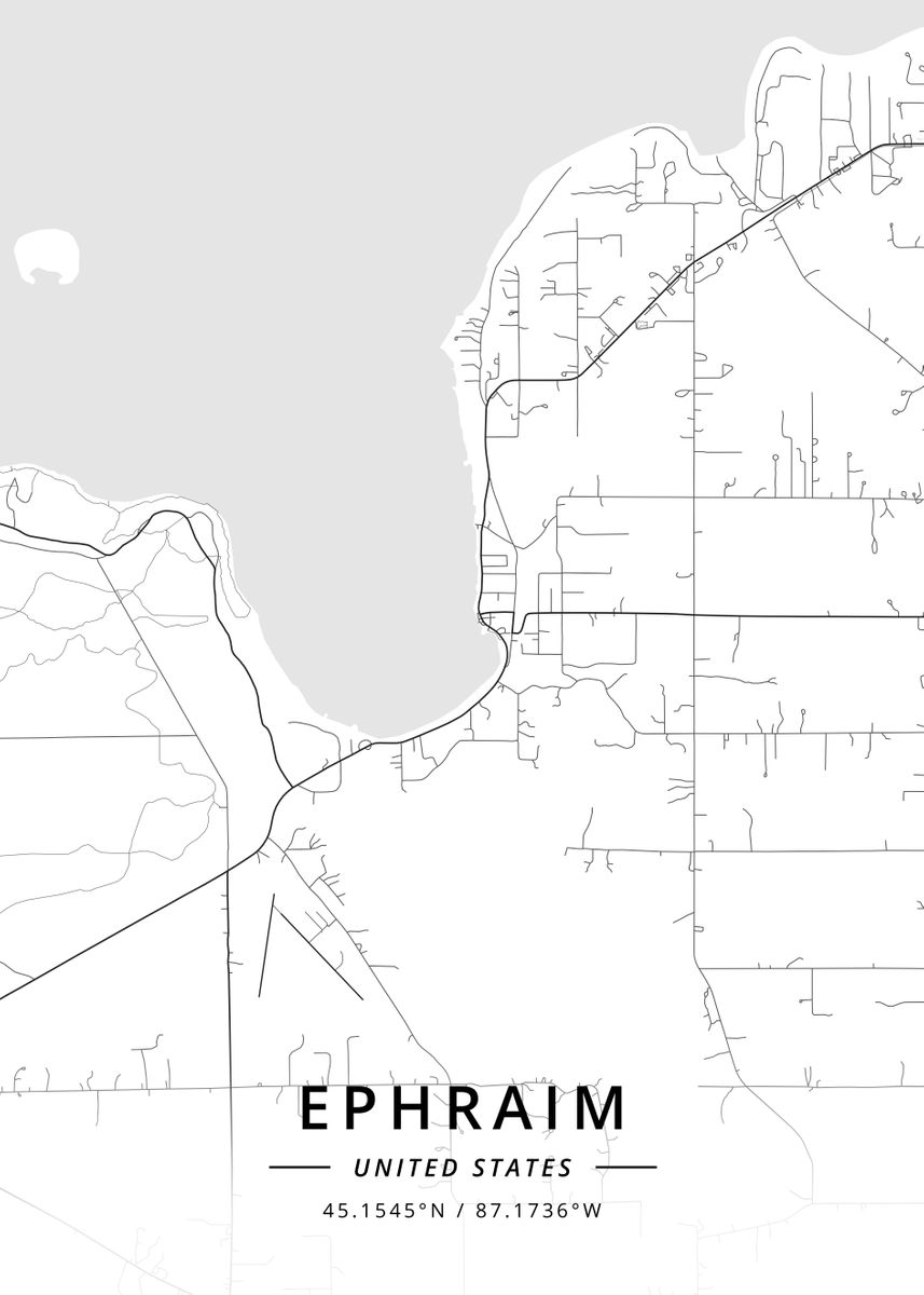 'Ephraim United States' Poster, picture, metal print, paint by Designer ...