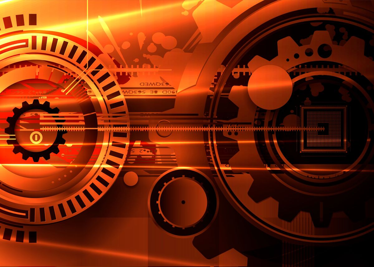 'technology' Poster by Vs 1489 | Displate