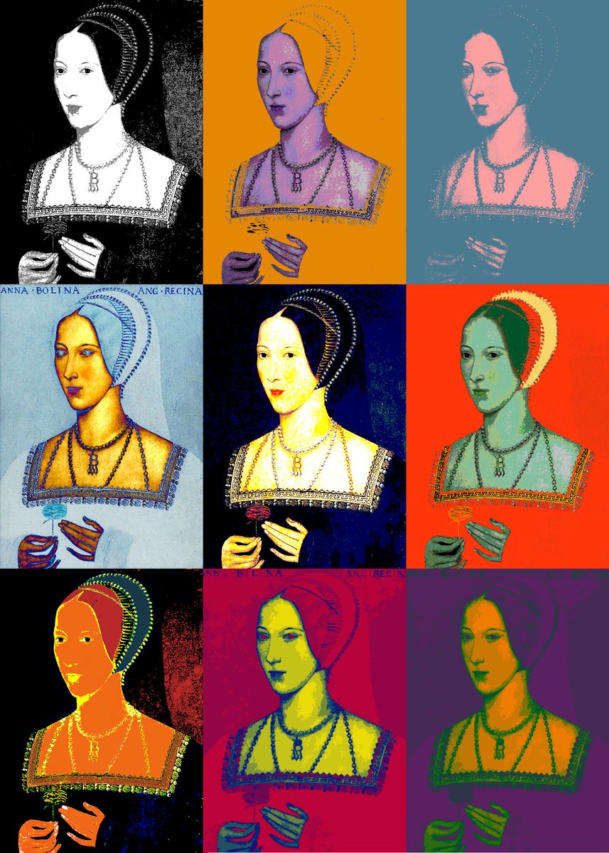 'Anne Boleyn' Poster by Venus Oak | Displate