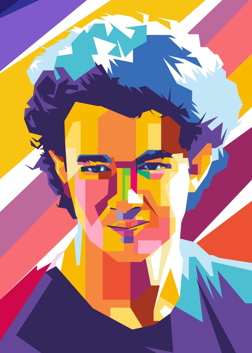 'Kevin Jonas' Poster, picture, metal print, paint by Sherlock Wijaya ...
