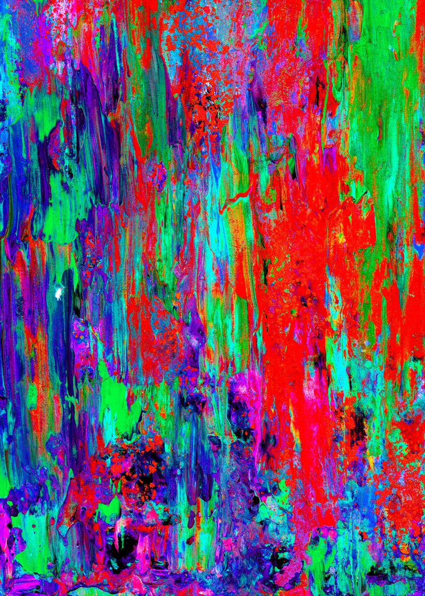 'Vivid colors ' Poster, picture, metal print, paint by ...