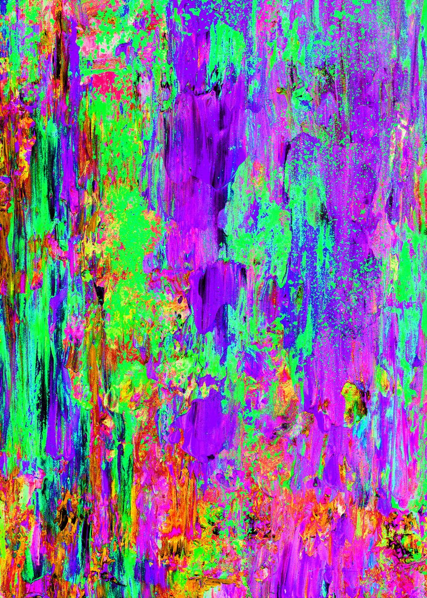 'Vivid colors ' Poster, picture, metal print, paint by ...