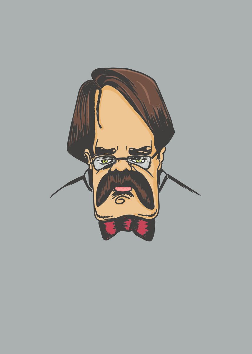 'Professor' Poster, picture, metal print, paint by MindScrapper | Displate