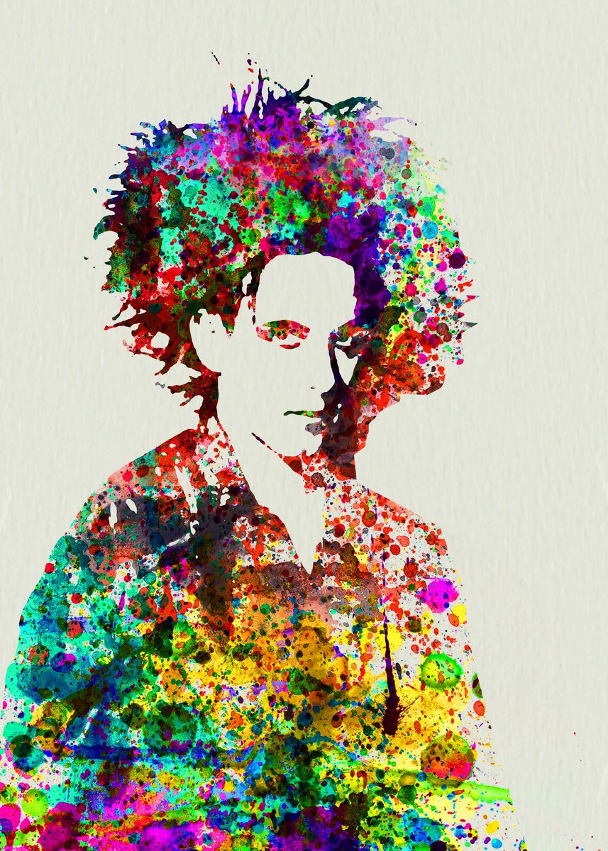 'Legendary Robert Smith ' Poster, picture, metal print, paint by Art ...
