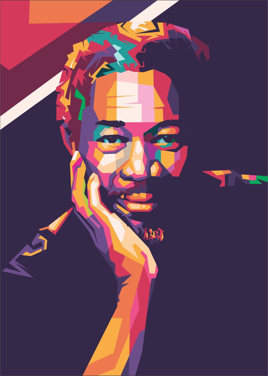 ' Hollywood actor ' Poster by irfan ip | Displate