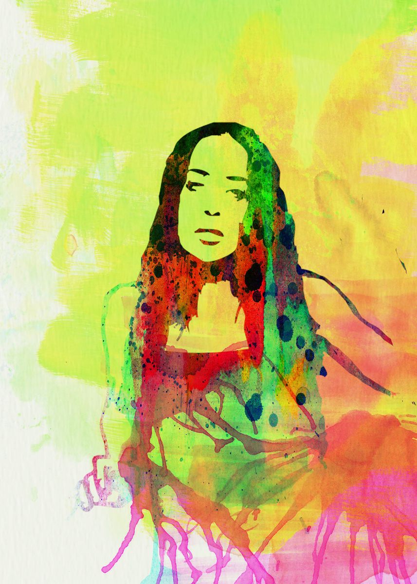 'Legendary Fiona Apple ' Poster, picture, metal print, paint by Art ...