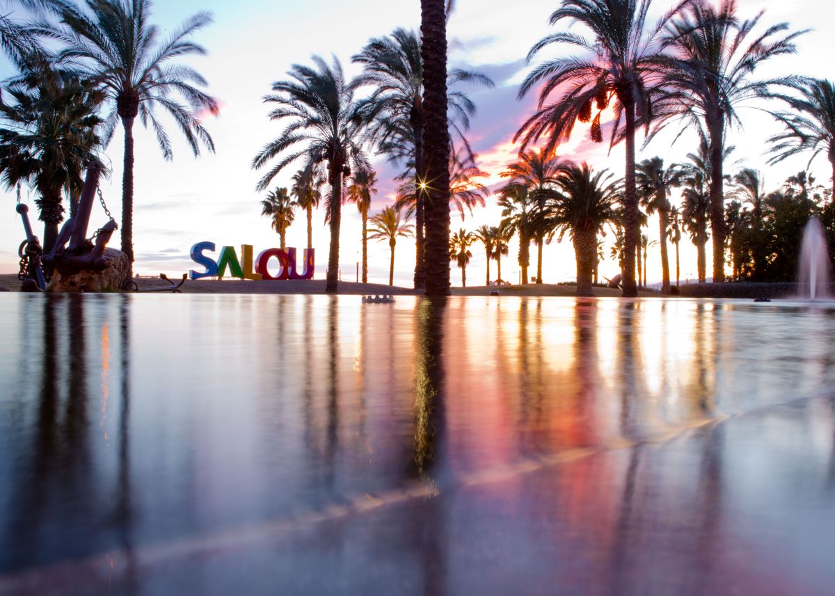 'Cap Salou Spain' Poster by Kzara Visual Chantelle Flores | Displate