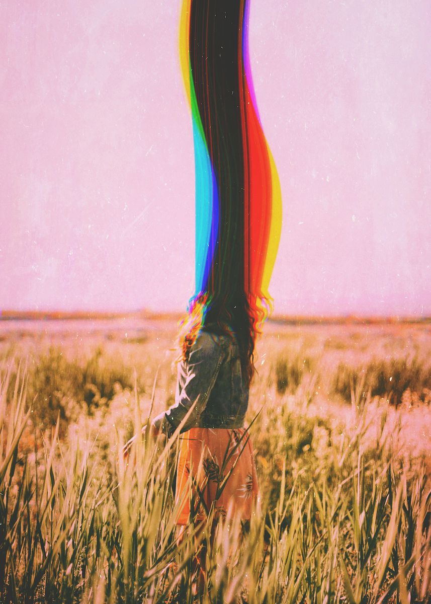 'Upward' Poster, picture, metal print, paint by seam less | Displate