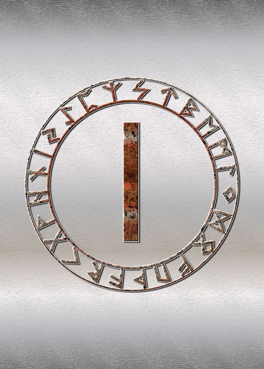 'Isa' Poster, picture, metal print, paint by Robert Felan | Displate