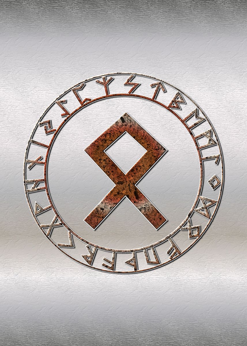 'Othala' Poster by Robert Felan | Displate