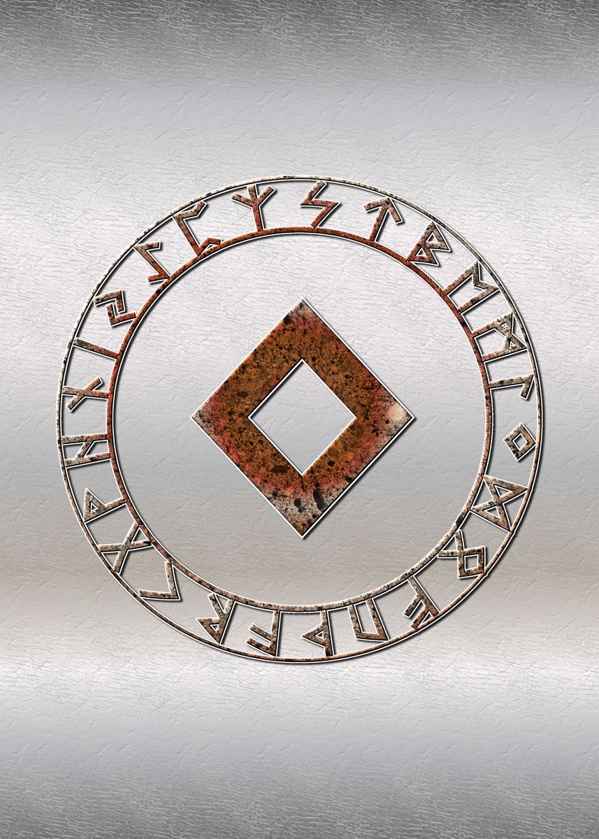 'Inguz' Poster by Robert Felan | Displate