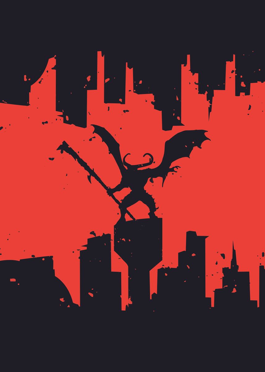 ' Devils advocate' Poster, picture, metal print, paint by Aiden Studios ...