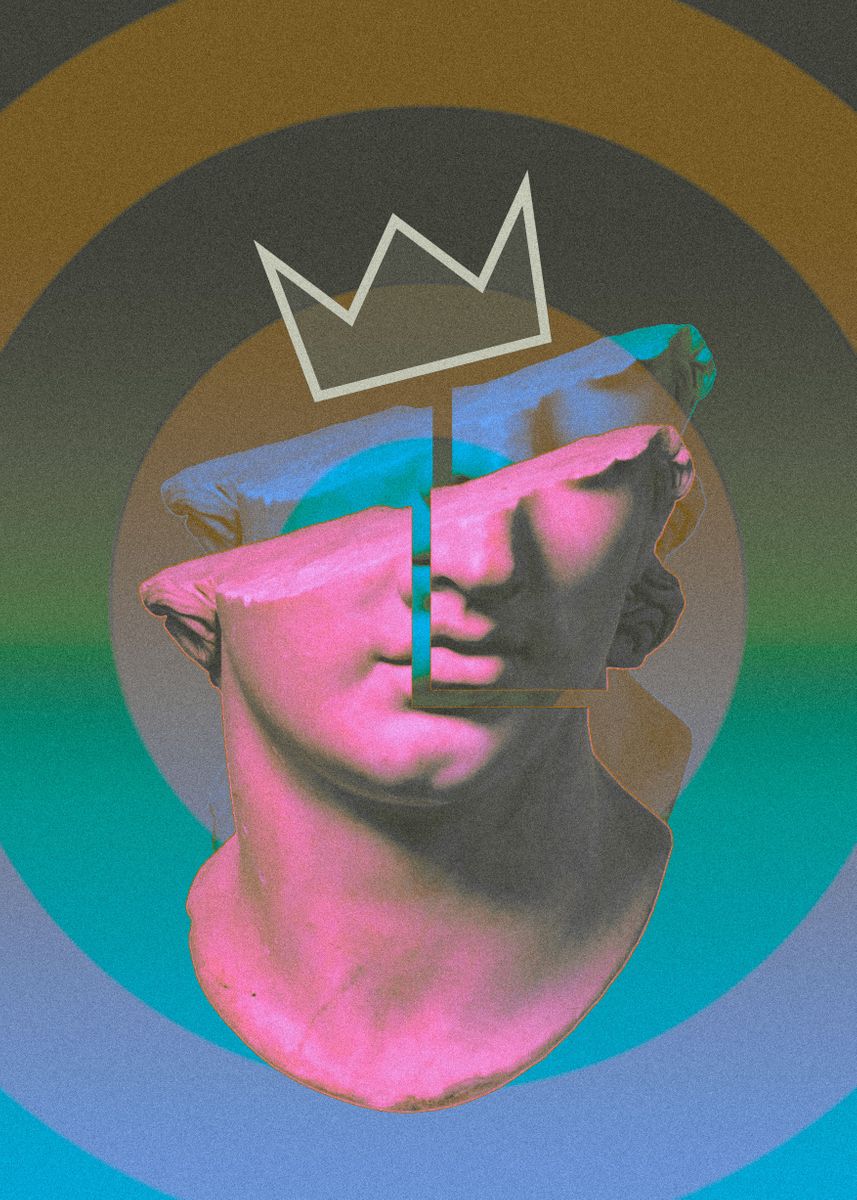 'The King' Poster, picture, metal print, paint by Blackmoreavenue ...