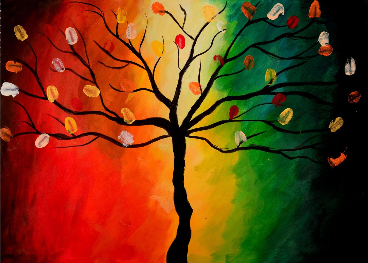 'Abstract Tree' Poster by Esha | Displate