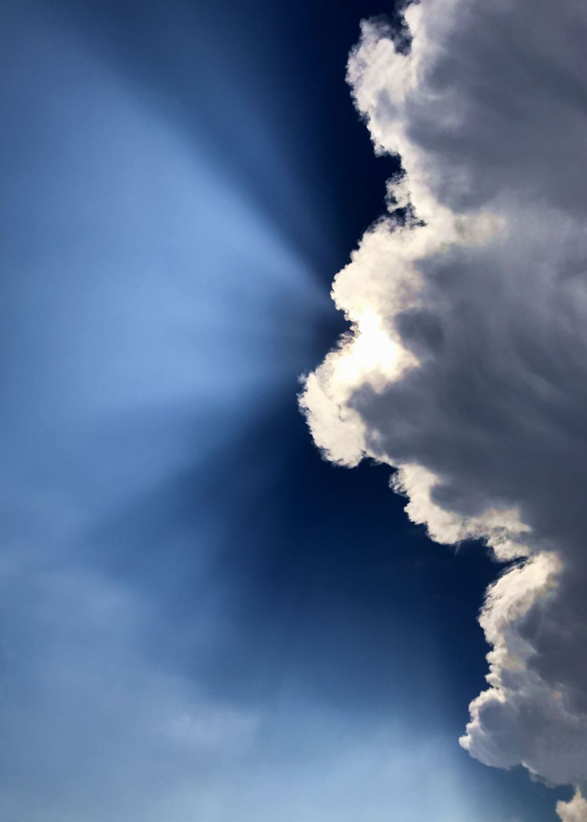 'Heaven Light' Poster, picture, metal print, paint by Dominique and ...