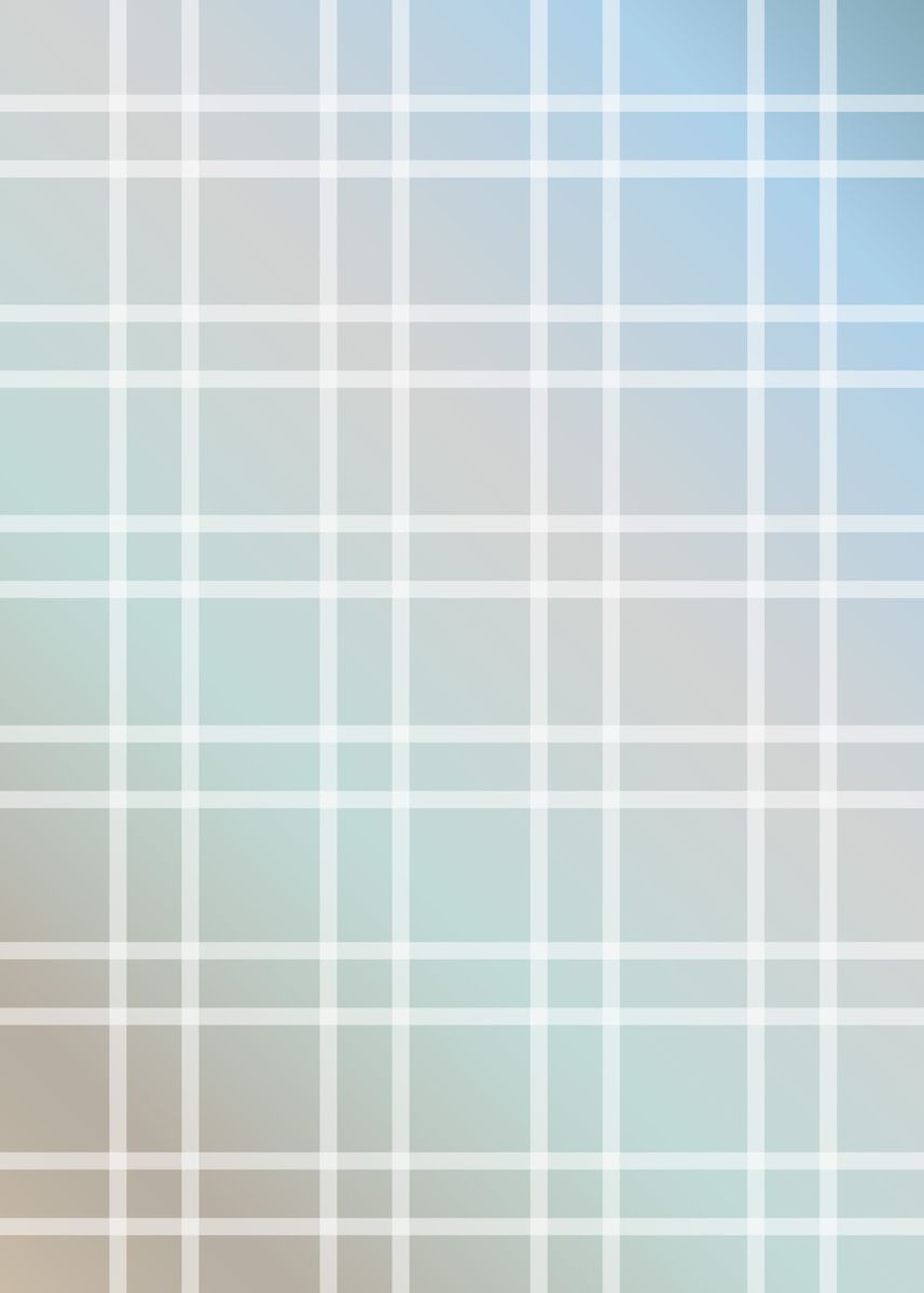 'Soft earth tone gridlines ' Poster, picture, metal print, paint by ...