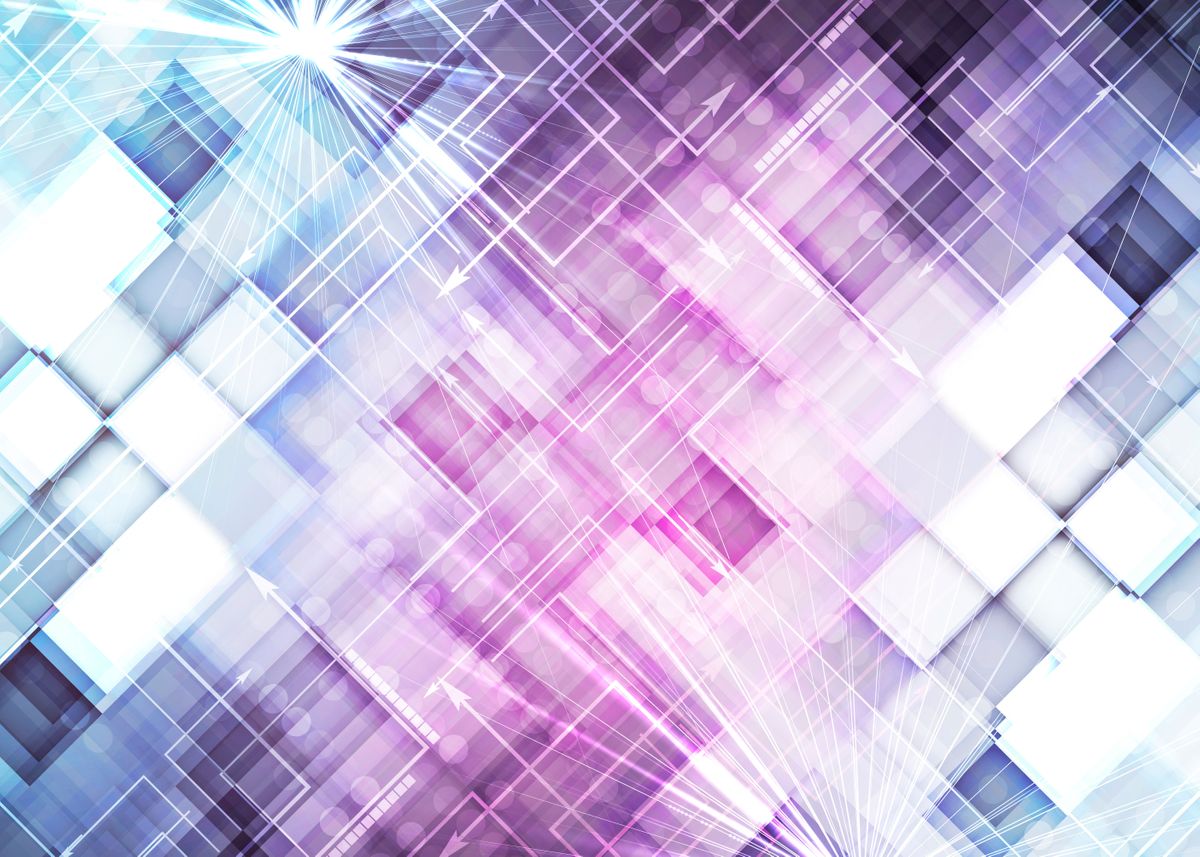 'Abstract technology' Poster by Vs 1489 | Displate