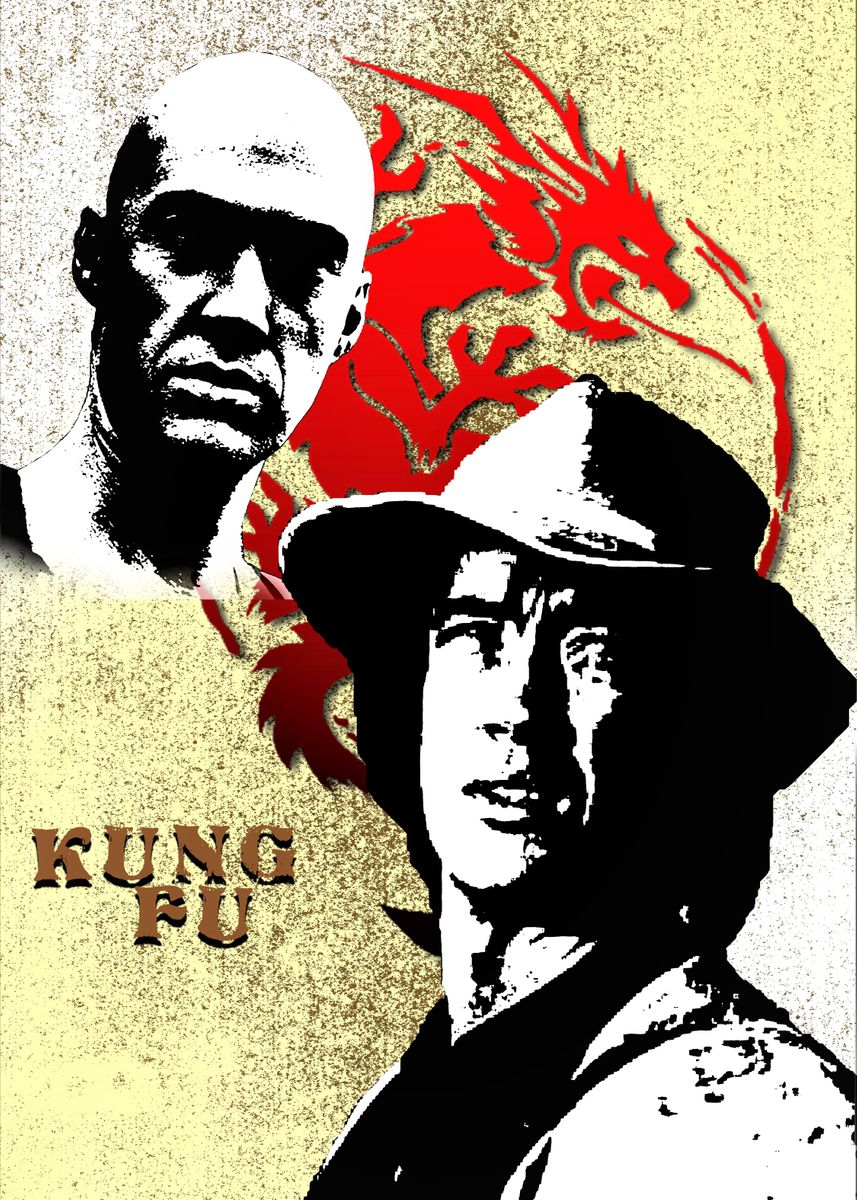 'Kung Fu' Poster, picture, metal print, paint by ISAAC SEYMOUR | Displate