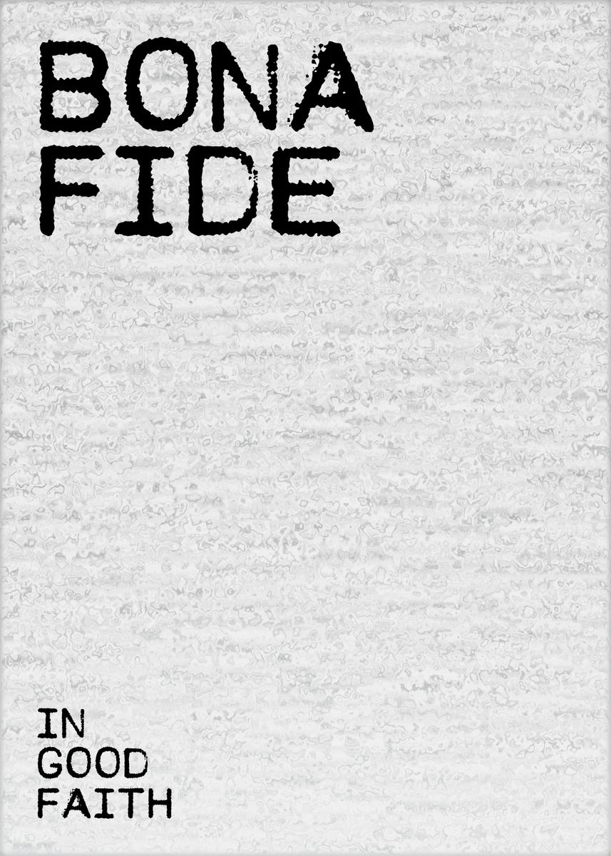 'In Good Faith' Poster, picture, metal print, paint by Josh B | Displate