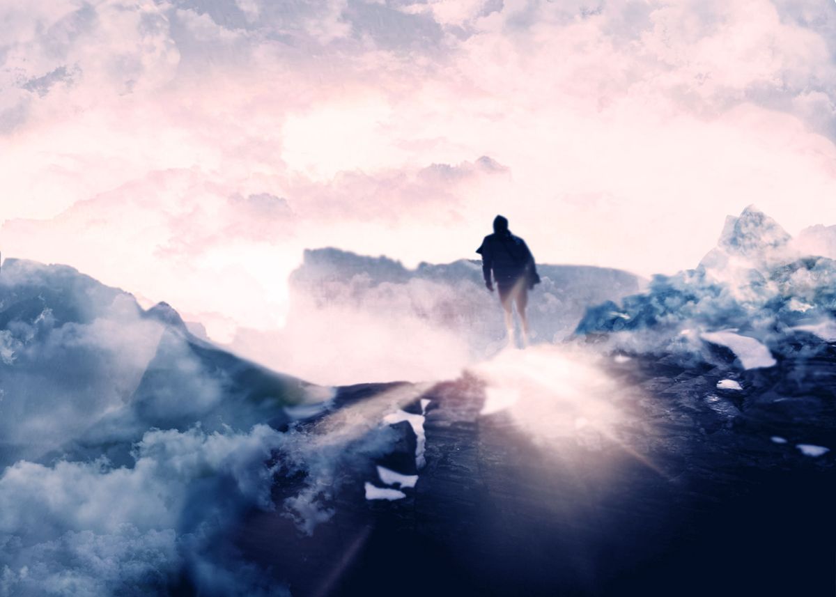 'The Edge' Poster by Omaar Aliii | Displate