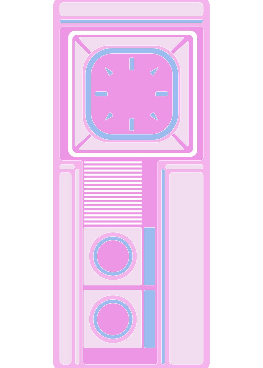 'Pastel SMS' Poster, picture, metal print, paint by Turskeli | Displate