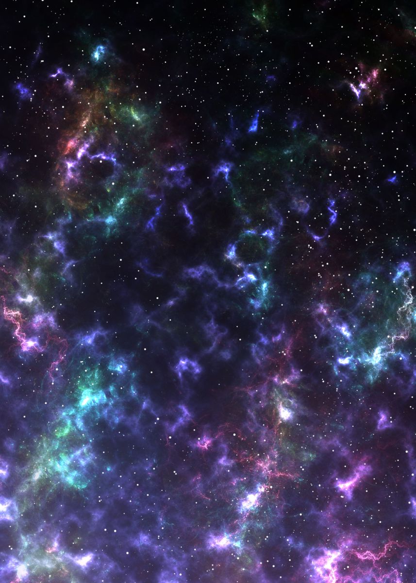 'Nebulas Storm' Poster, picture, metal print, paint by Martin Kaye ...