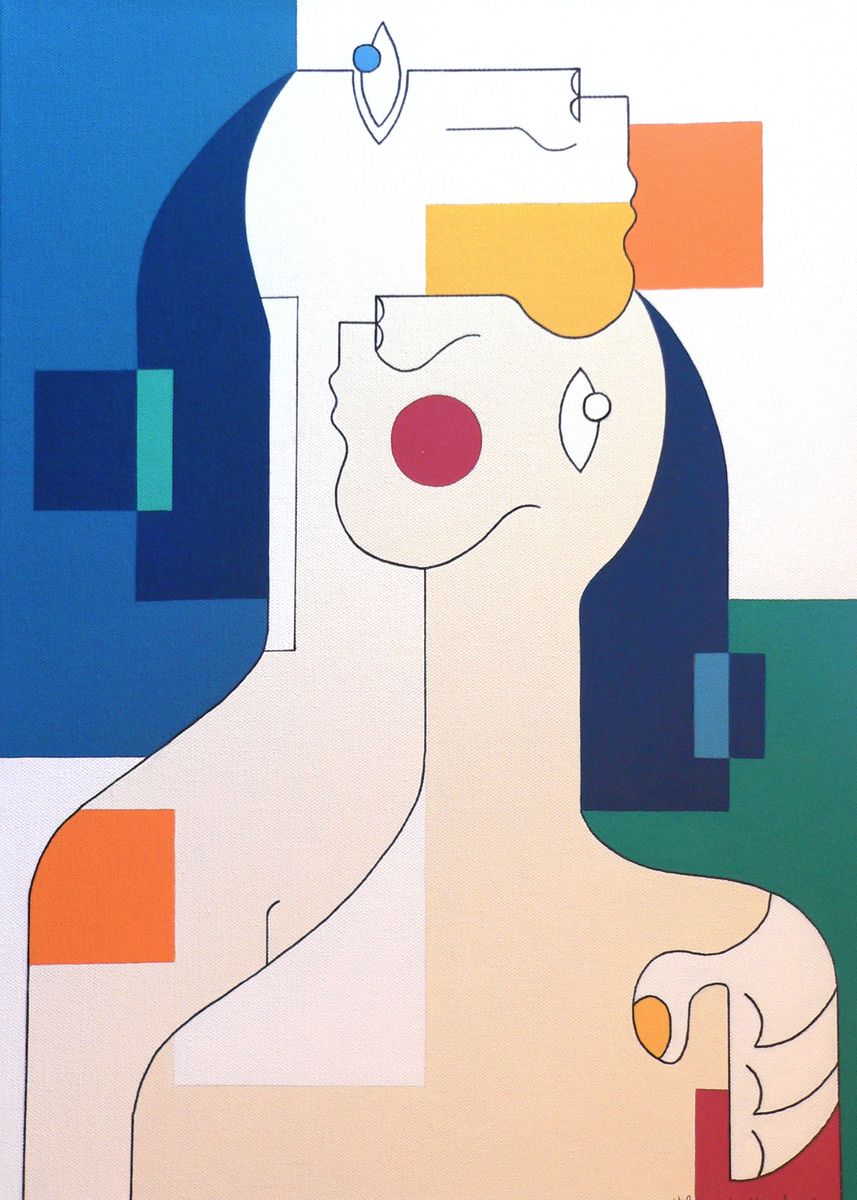 'Consolation' Poster by Hildegarde Handsaeme | Displate