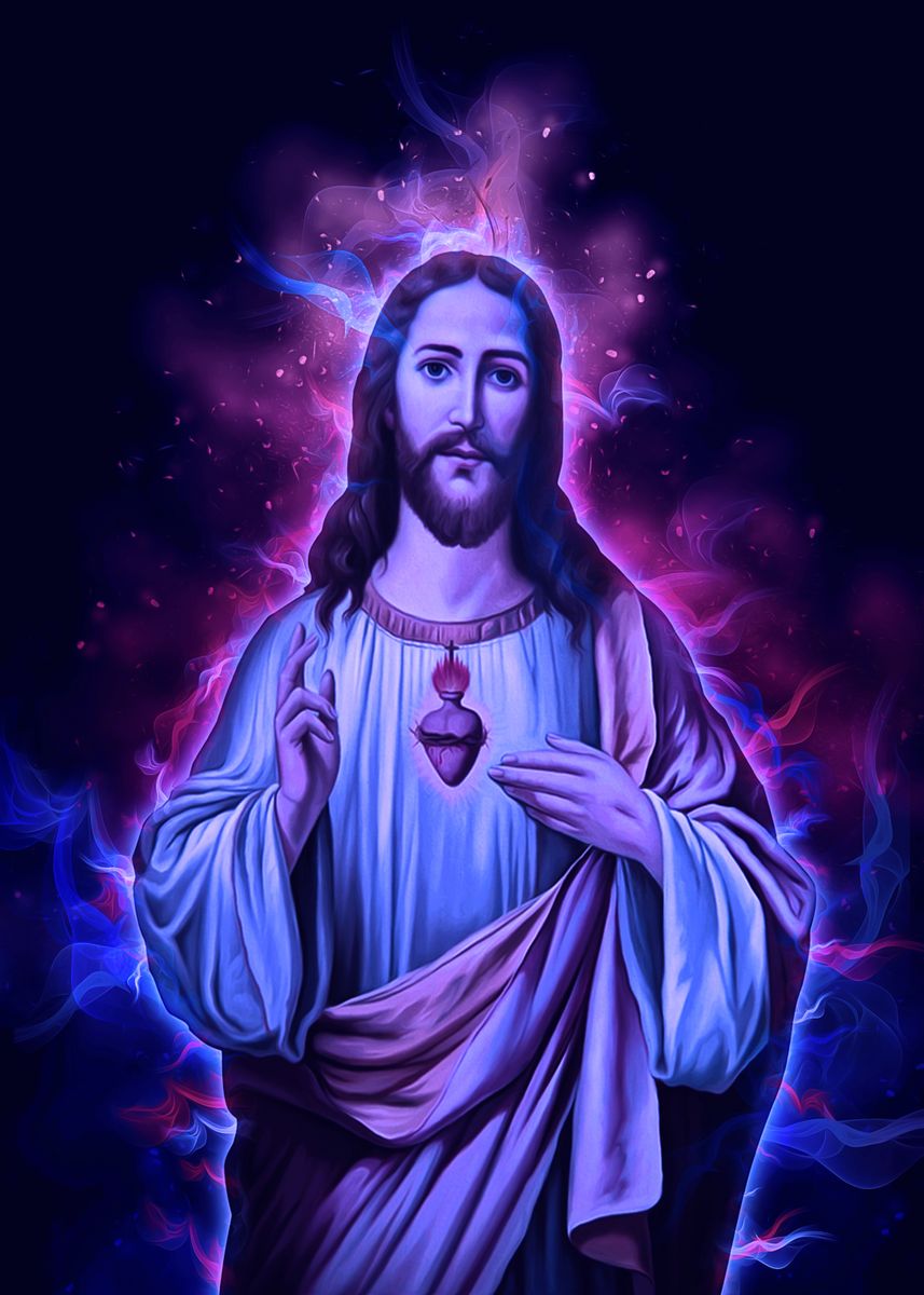 'The Lord Is With You' Poster, picture, metal print, paint by Ian ...