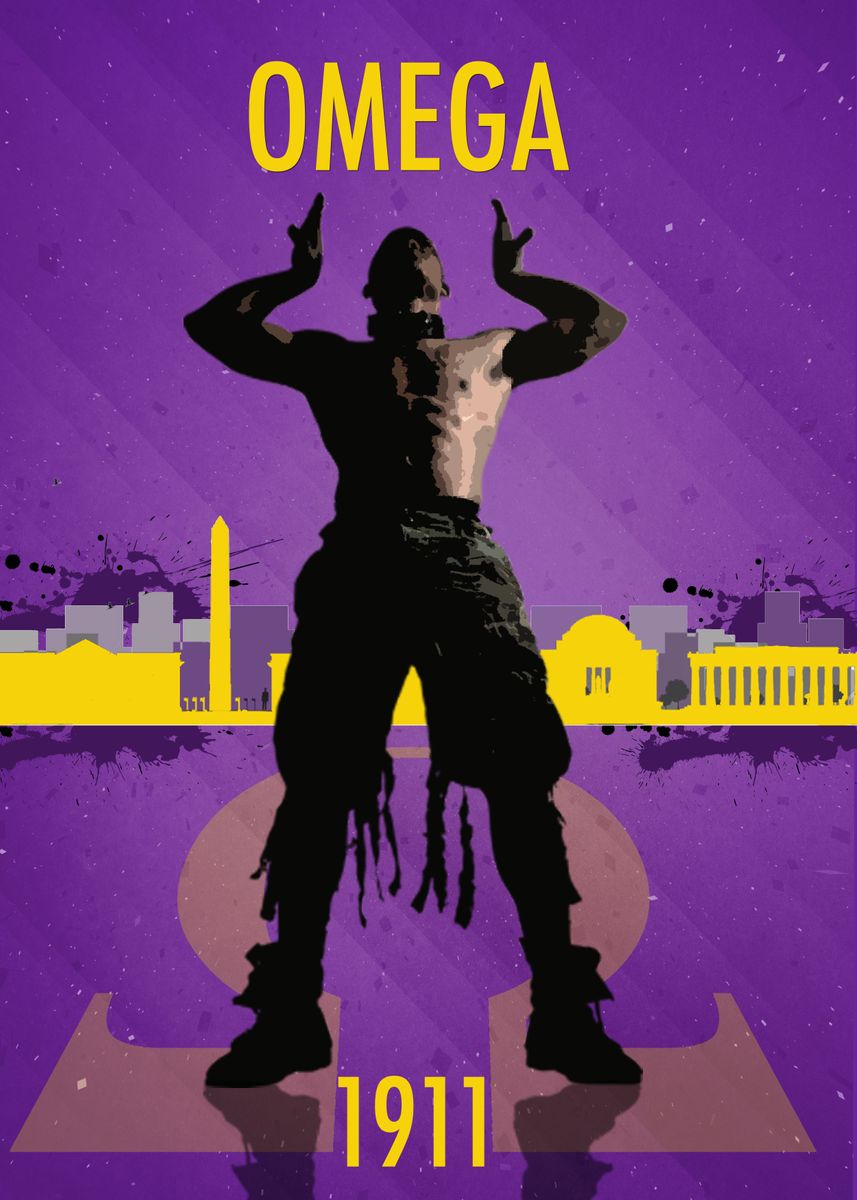 'OMEGA' Poster, picture, metal print, paint by Clarence DuBose | Displate