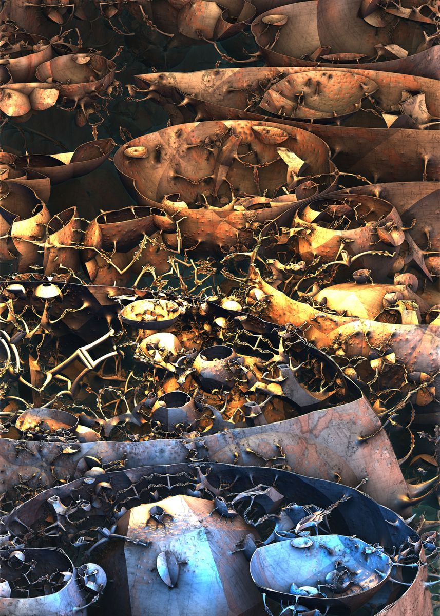 'Labyrinthos' Poster by Daniel Sandner | Displate