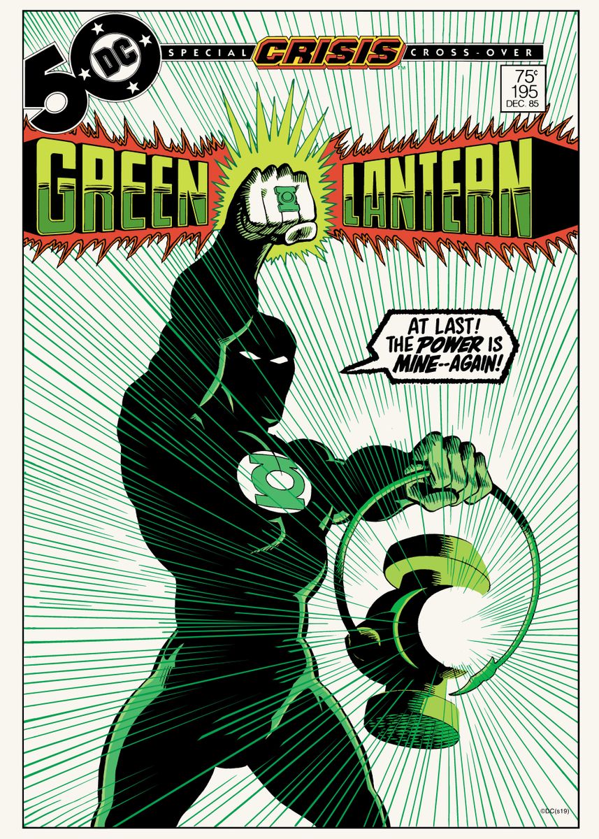 'Crisis' Poster, picture, metal print, paint by DC Comics | Displate