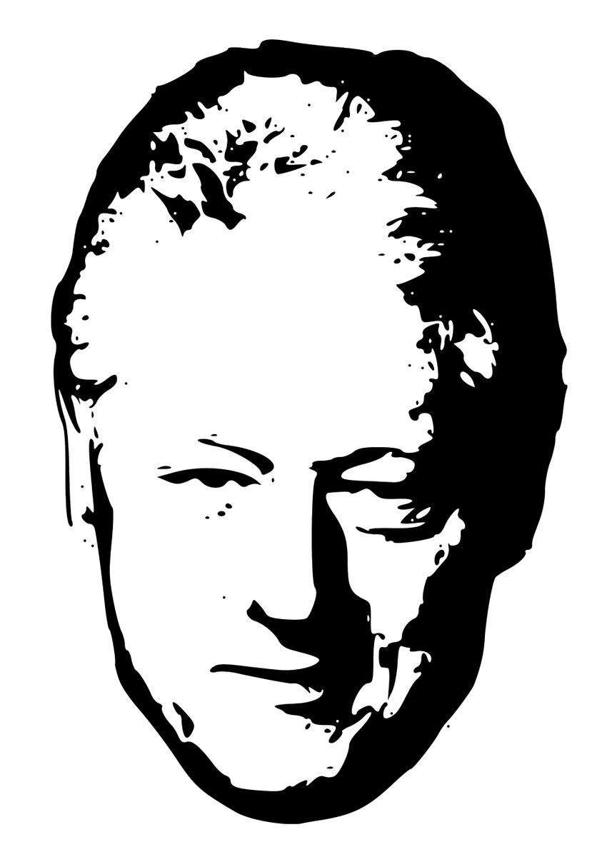 'Bill Clinton' Poster by Filip Hellman | Displate