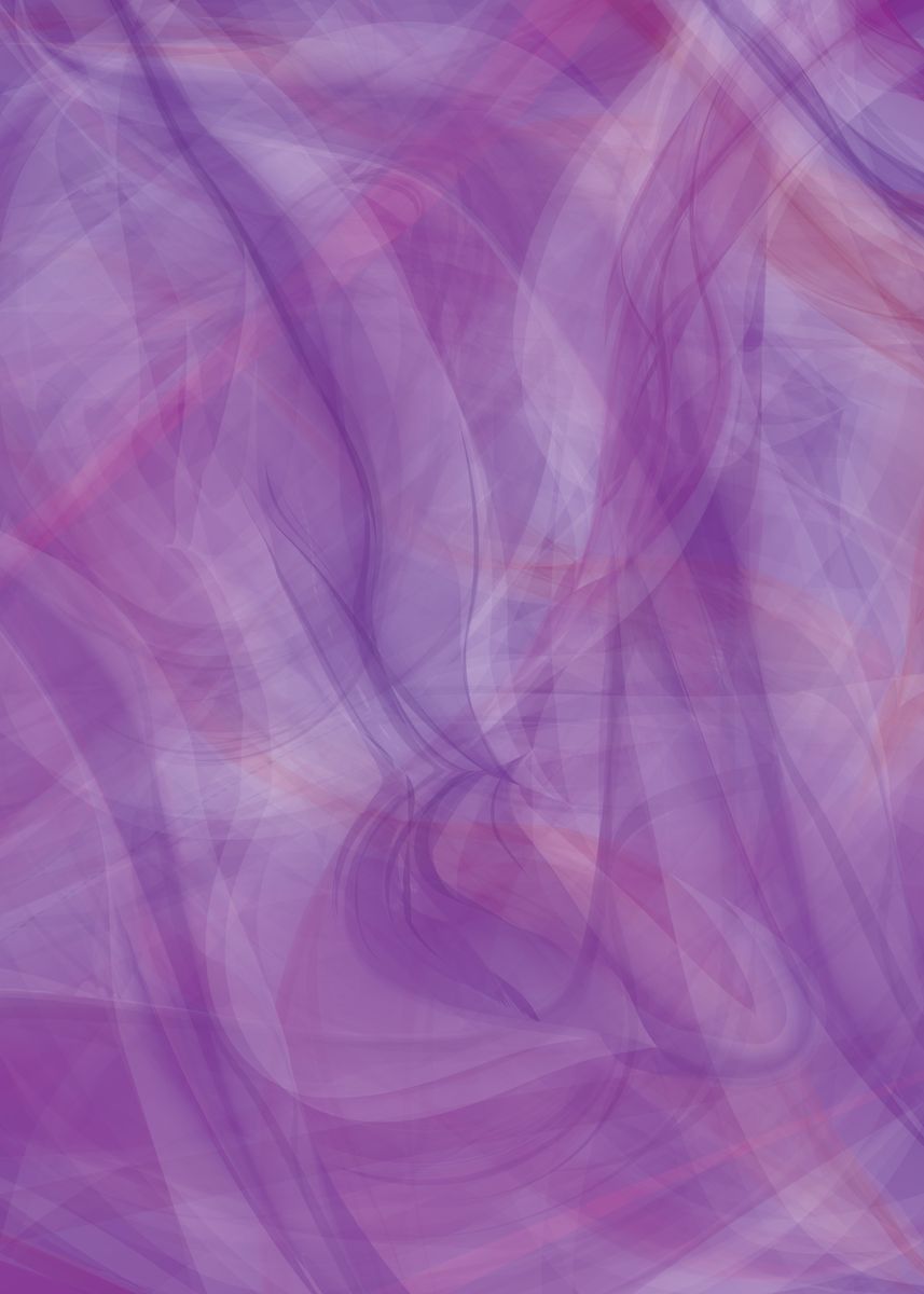 'Purple Smoke' Poster, picture, metal print, paint by Lauren Cheerio ...