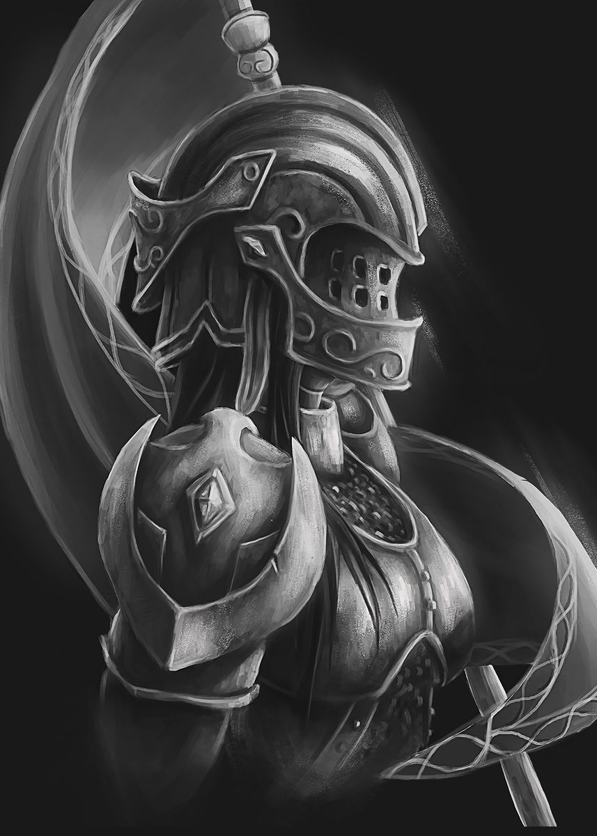 'Royal Guard' Poster by MAXIME Playoust | Displate