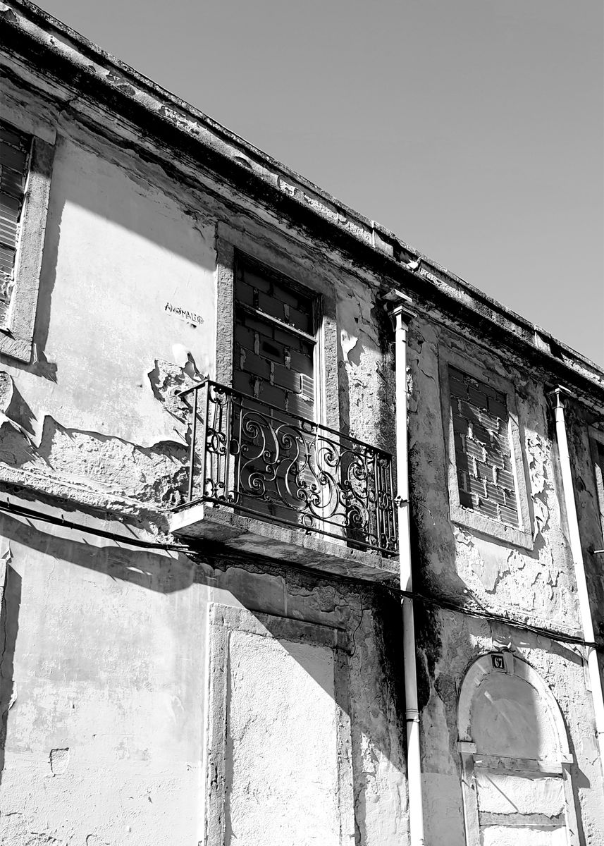 'Bricked Up Building' Poster by WillToDesign | Displate