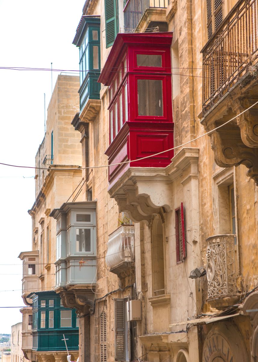 'Valetta Malta ' Poster by Kzara Visual Chantelle Flores | Displate