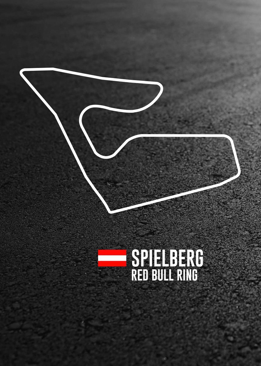 'Red Bull Ring' Poster, picture, metal print, paint by Pencil Case ...