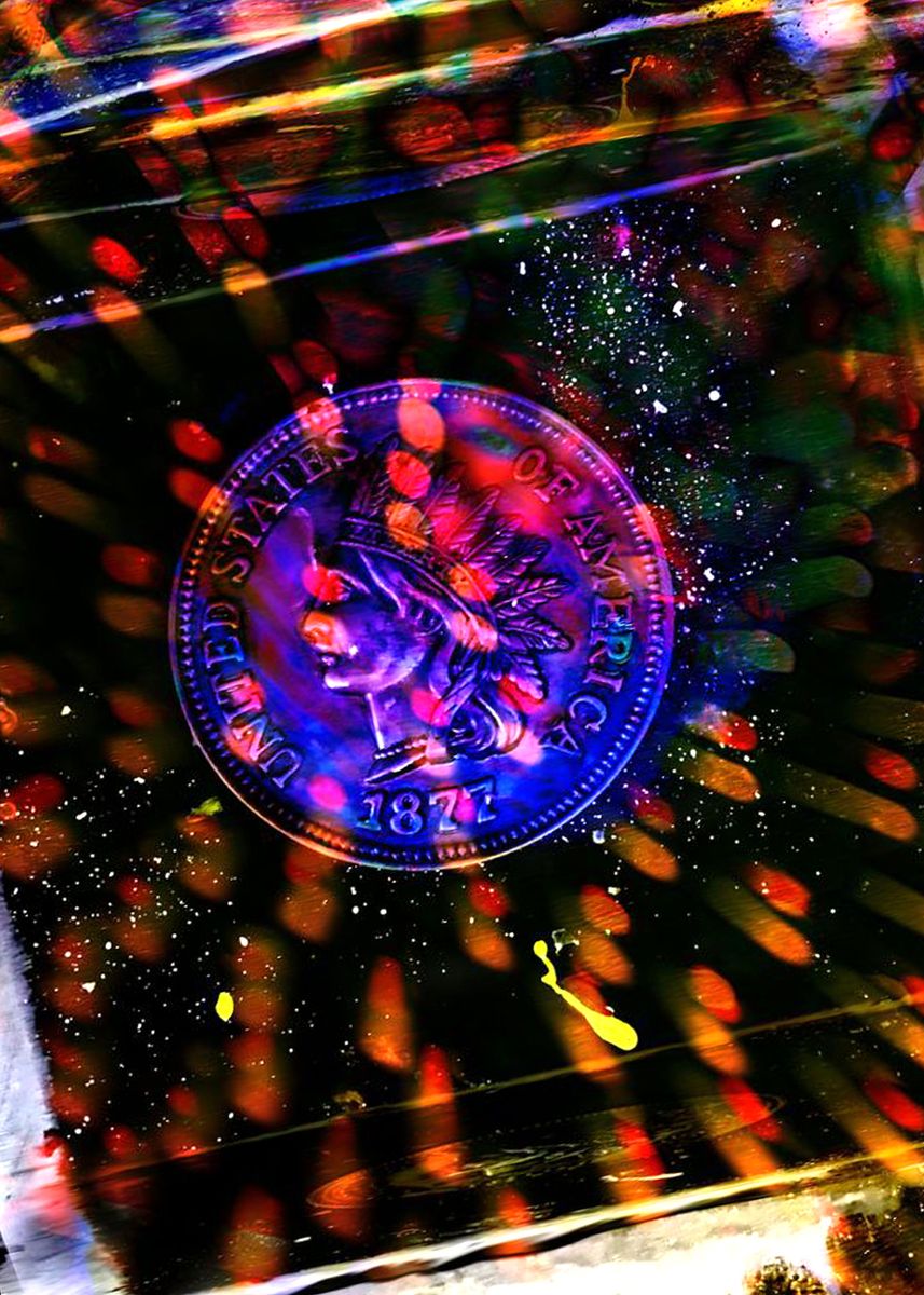 'Mage Coin the Displate ' Poster by BiteSizedAC | Displate