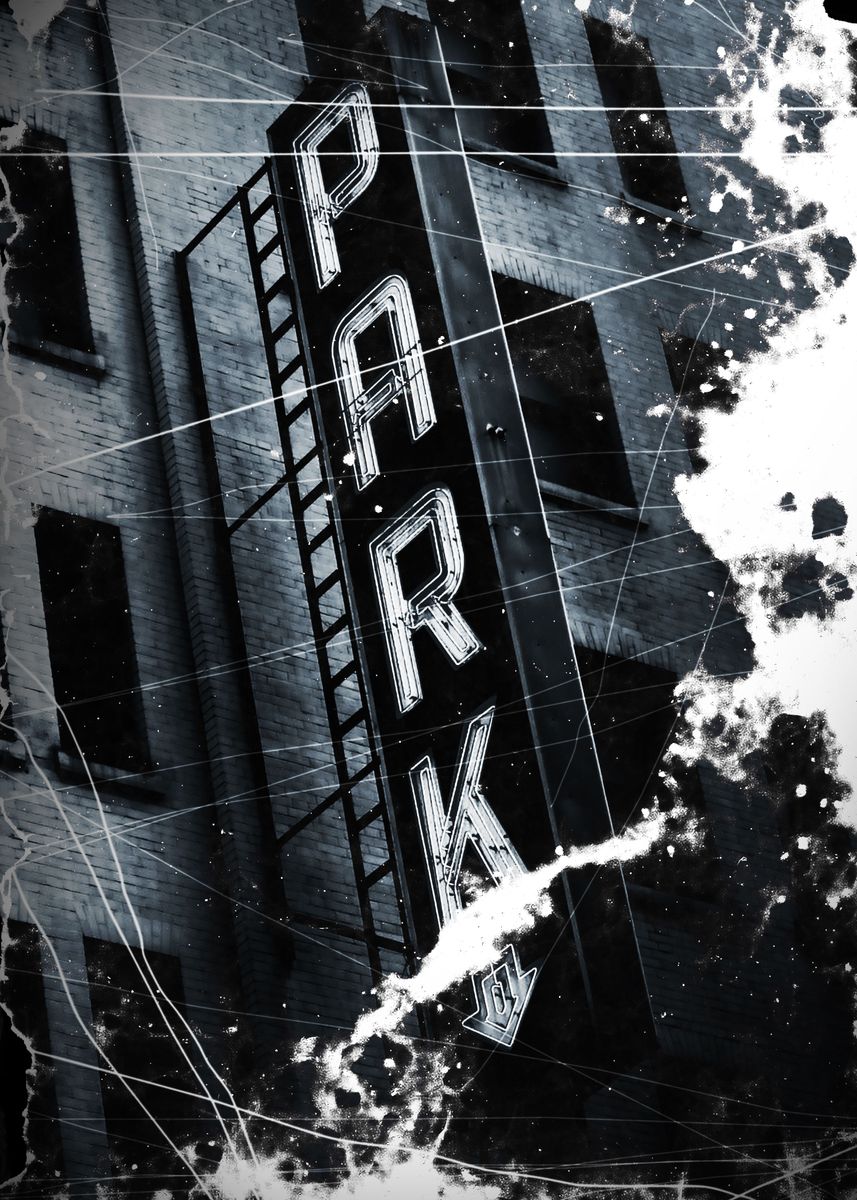 'Faded city' Poster, picture, metal print, paint by Snisovik Prints ...