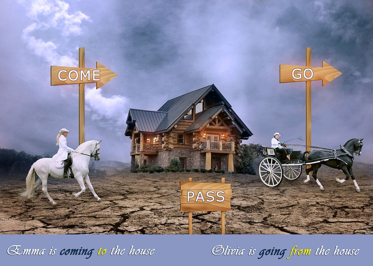 'Come and go' Poster by Irina Parfenova | Displate