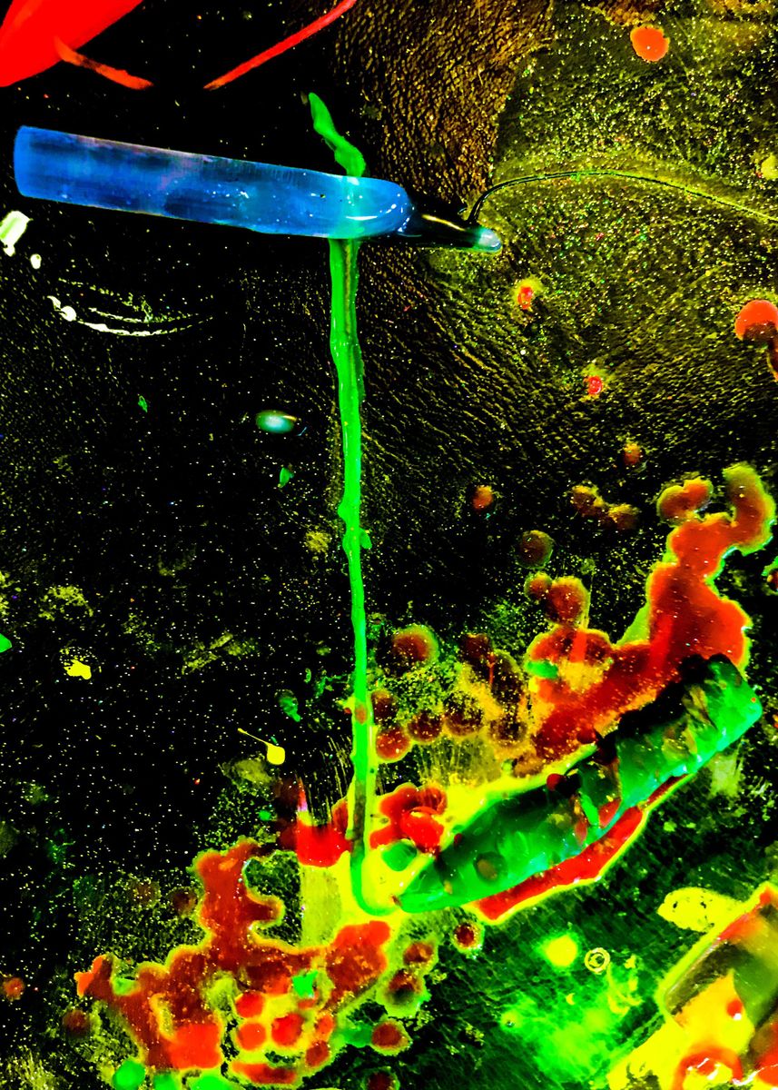 'Thin Green Line' Poster, picture, metal print, paint by BiteSizedAC ...